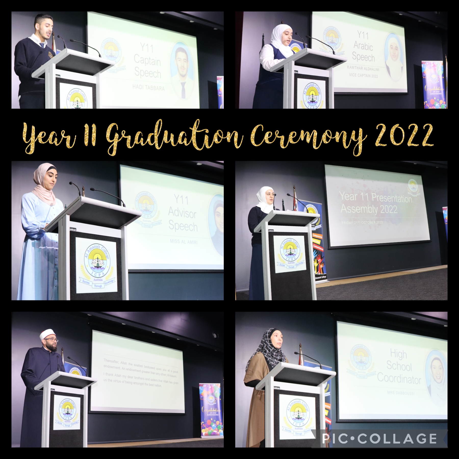 Year 11 Graduation Ceremony – Al Amanah College